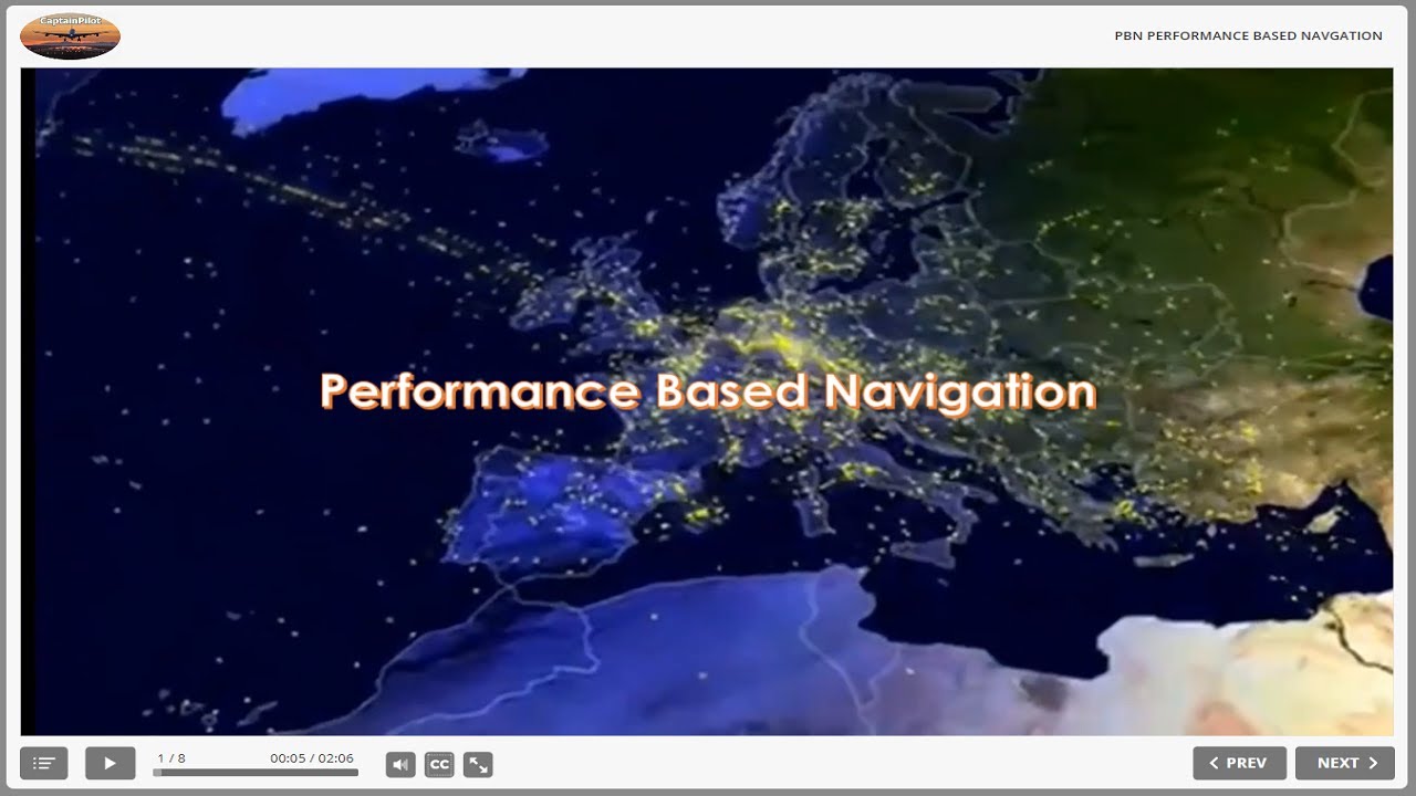 Performance Based Navigation Training / PBN #12 Navigation Applications ...