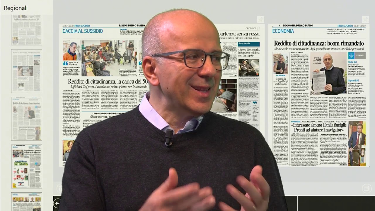 Giuseppe Paruolo alla Rassegna Stampa su Lepida TV - 7 marzo 2019 - YouTube