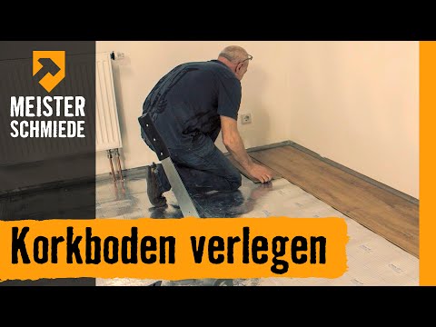 Korkboden verlegen | HORNBACH Meisterschmiede