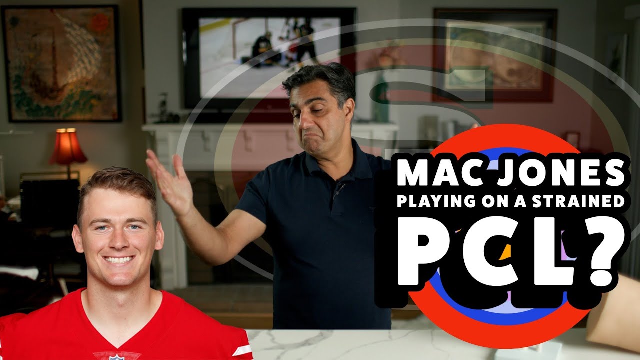 Mac Jones - Playing With A Sprained PCL? How? - YouTube