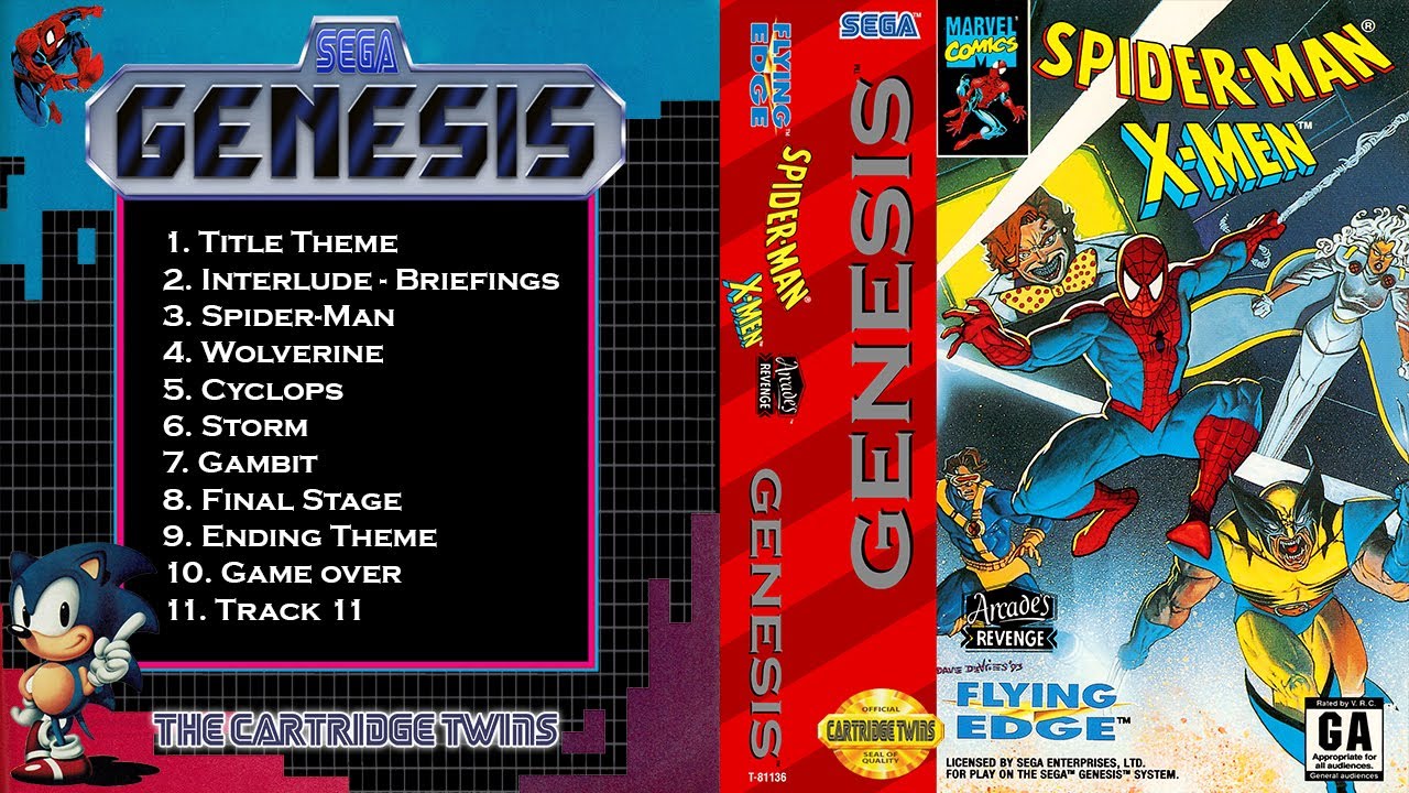 Spider-Man and X-Men - Arcade’s Revenge - Sega Genesis OST - YouTube