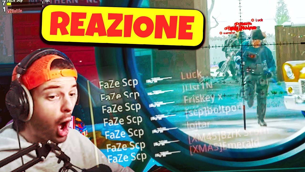 Reagisco a FaZe Scope che devasta col Barret! *ASSURDO* - Call of Duty ...