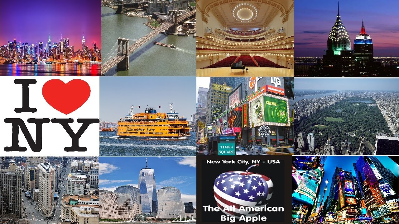 New York City exploring Big Apple's 5 boroughs: Manhattan, Brooklyn ...