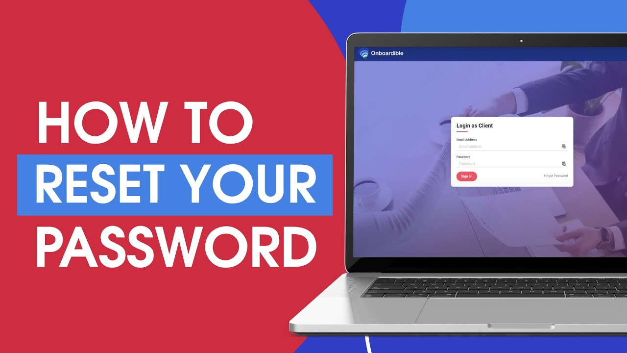 How to Reset your Password - YouTube