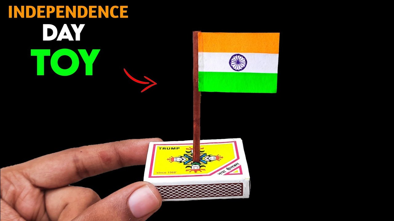 BEST Independence day toy , Republic day craft idea , how to make 15 ...