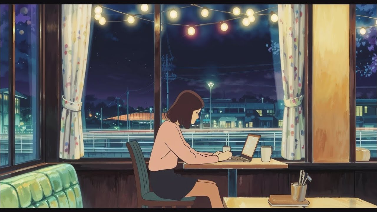 Lo-Fi Cafe Mix • Ambient Relaxing Lo-Fi Music For Sleep, Study, Work ...