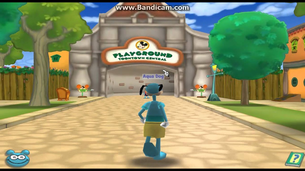 Toontown Playthrough Part 2-First Fight & Flippy - YouTube