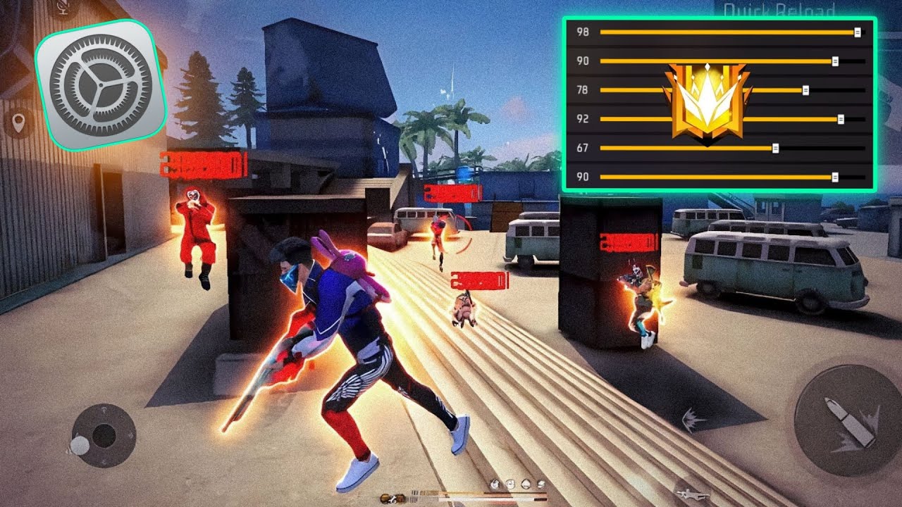 Free Fire Headshot setting 2024 ⚡ Best Sensitivity Settings ⚙️ ...
