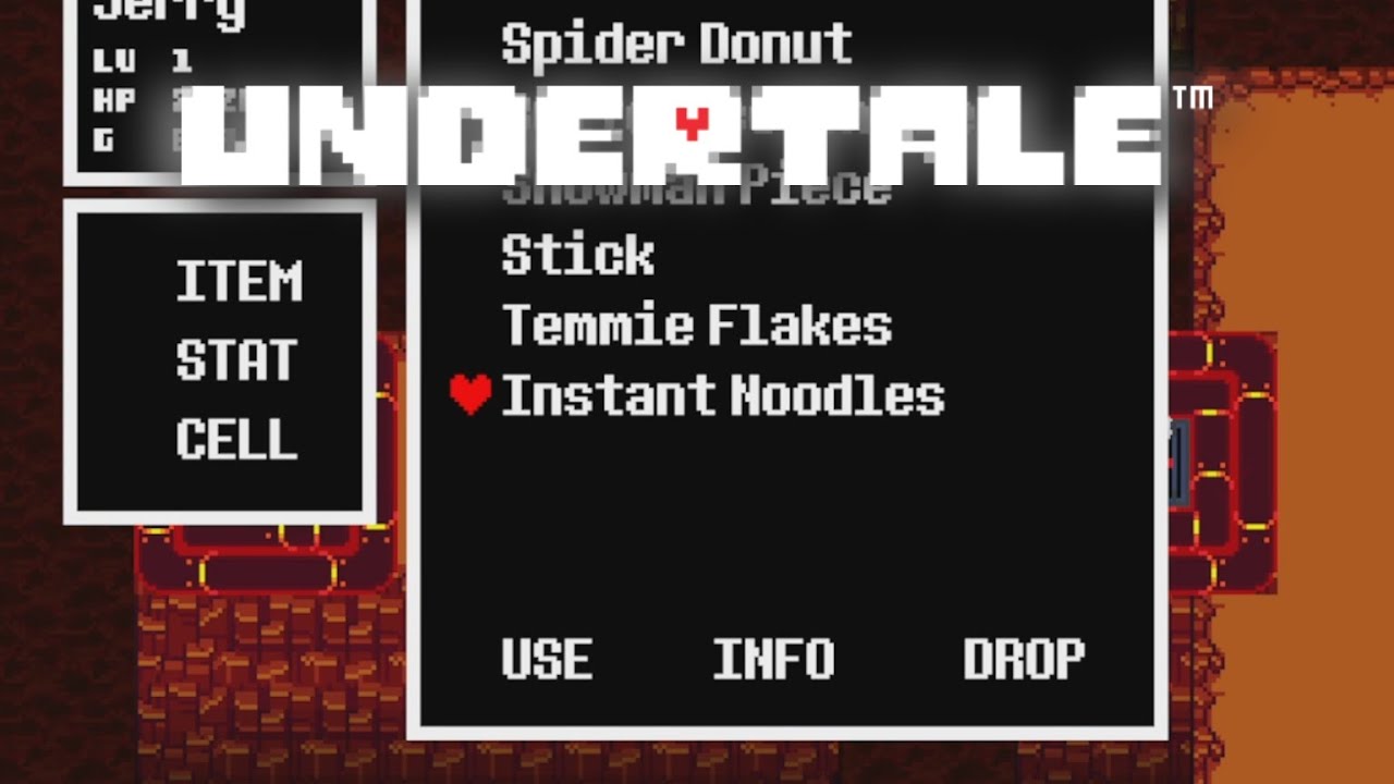 All Usage of Instant Noodles in Undertale - YouTube