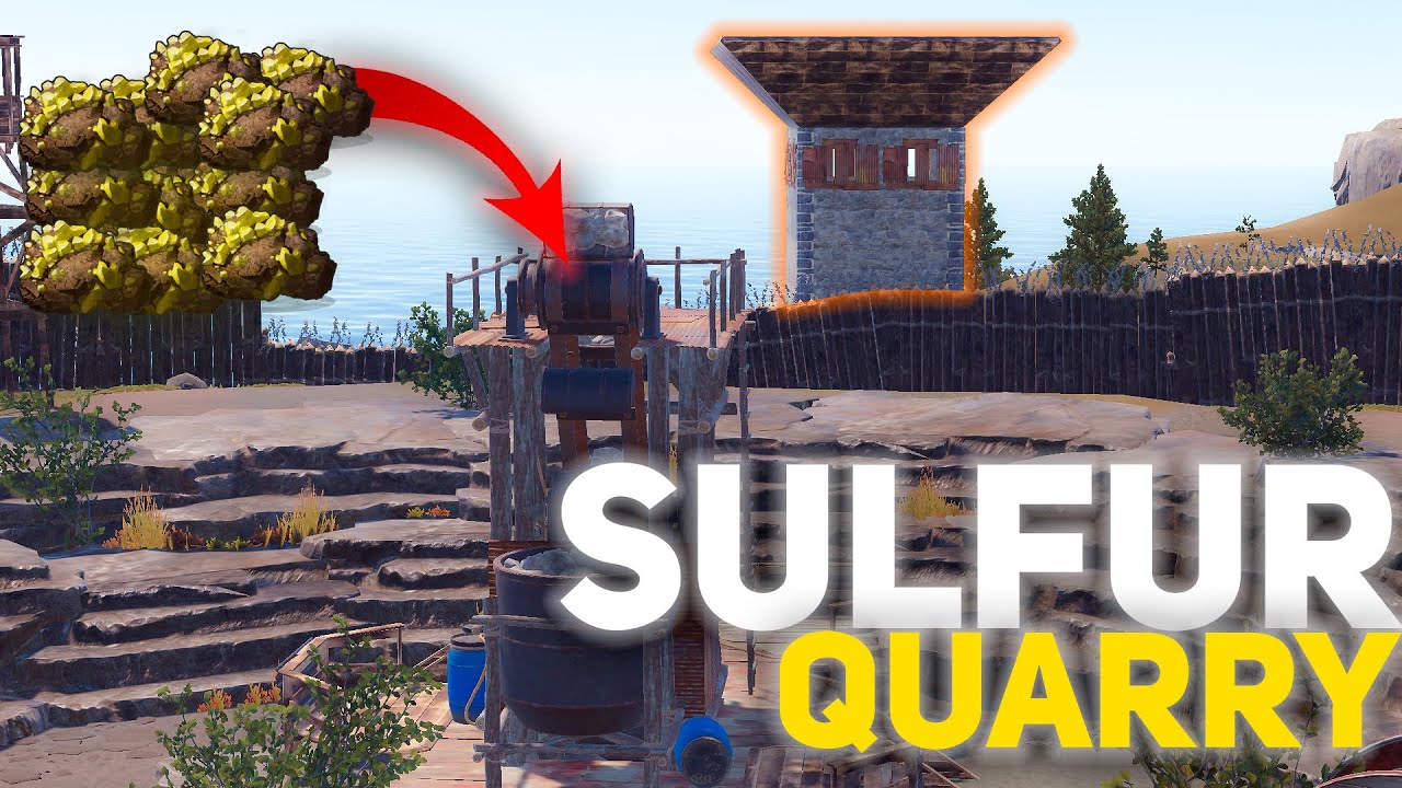 Encerramos la SULFUR QUARRY en un SERVER de ZERGS!! 😈 - S3kox - YouTube