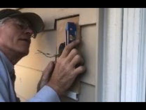 How To Replace An Outdoor Light Fixture On Lap Siding