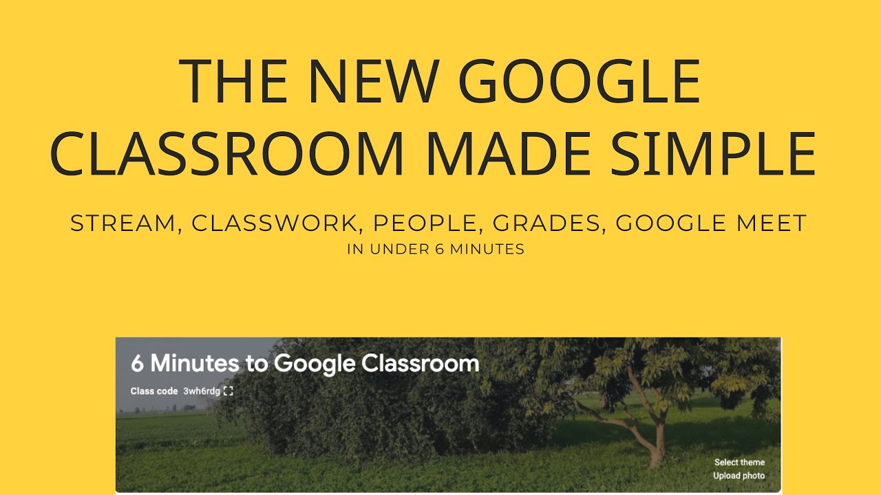 The New Google Classroom Made Simple (6 mins) - YouTube