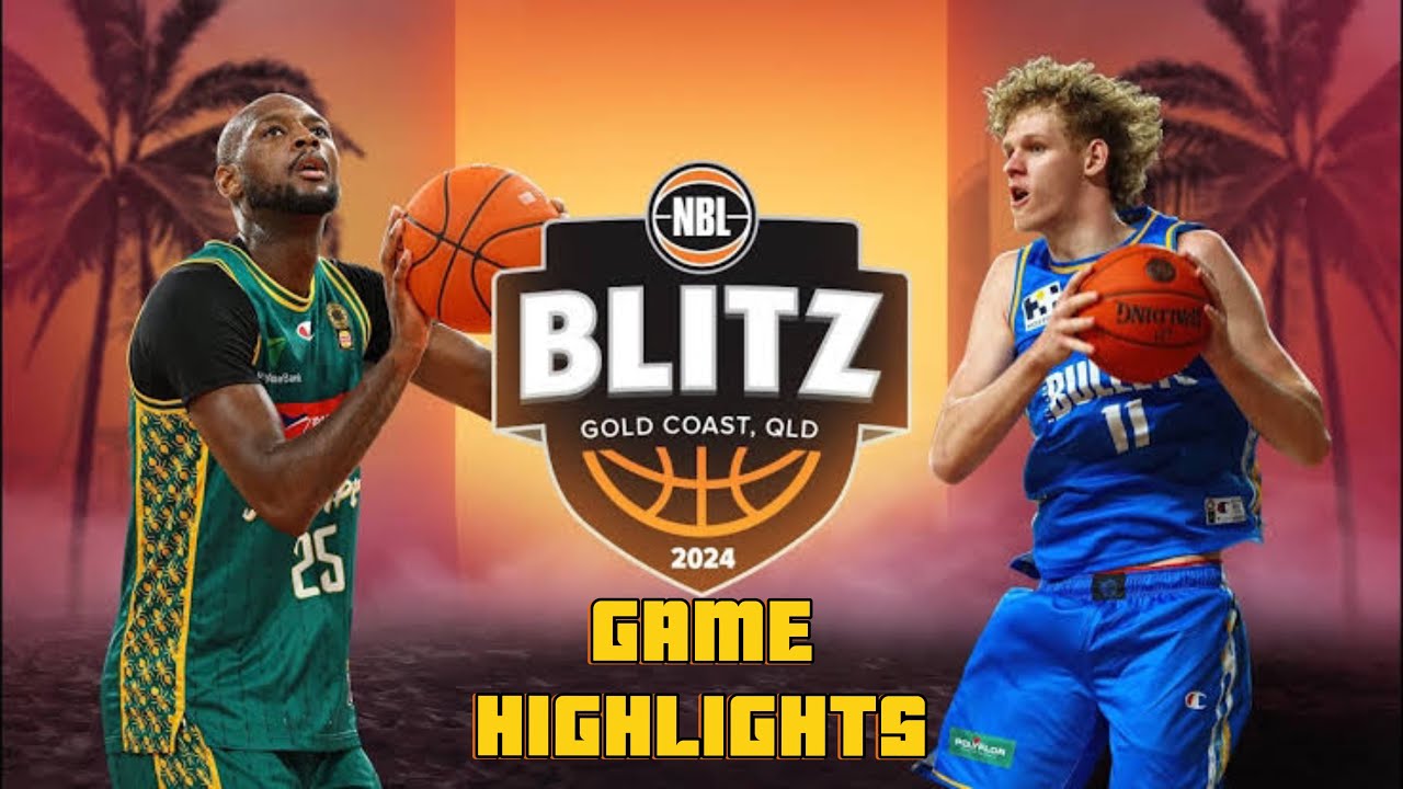 Brisbane Bullets Vs Tasmania JackJumpers NBL Blitz 2024 Game Highlights ...