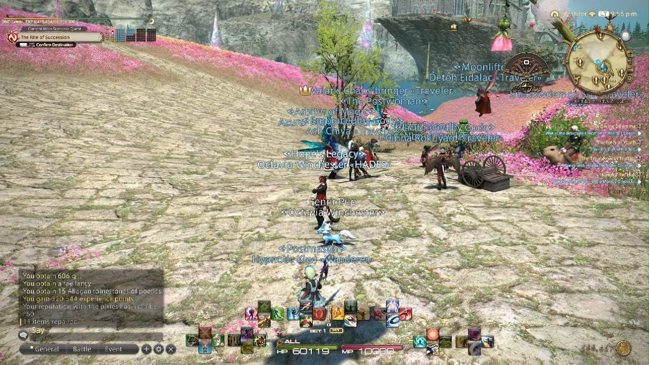 FINAL FANTASY XIV Online dance dance - YouTube