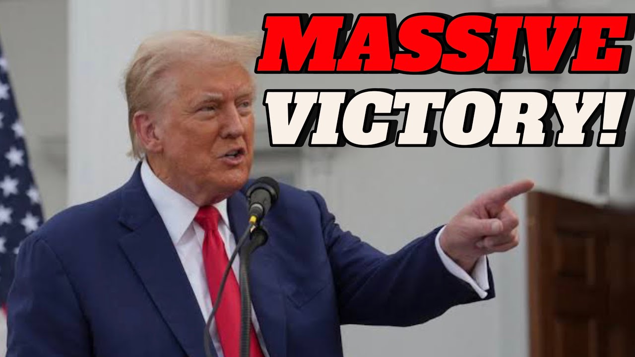 🔥Trump SCORES MASSIVE WIN! His GENIUS PLAN is working!! - YouTube