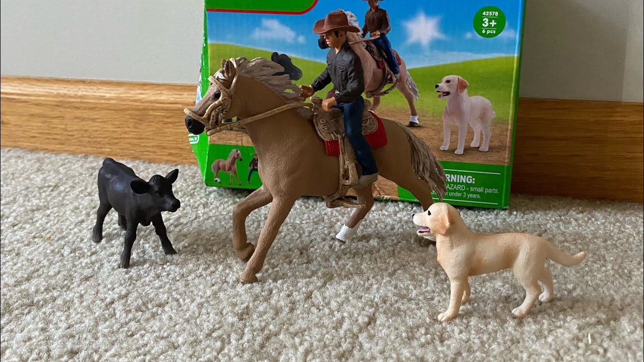 Unboxing!!! New Schleich Rodeo Set😮😁 - YouTube