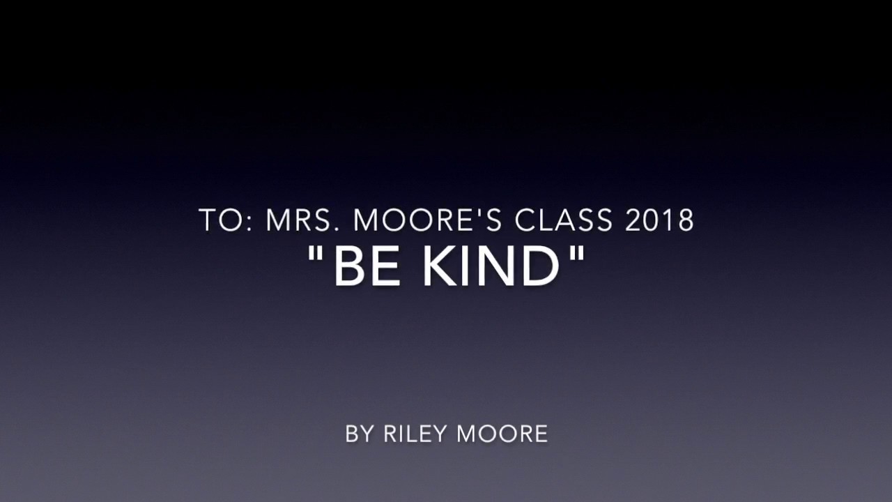 "Be Kind" (Original Song) Music Video - YouTube