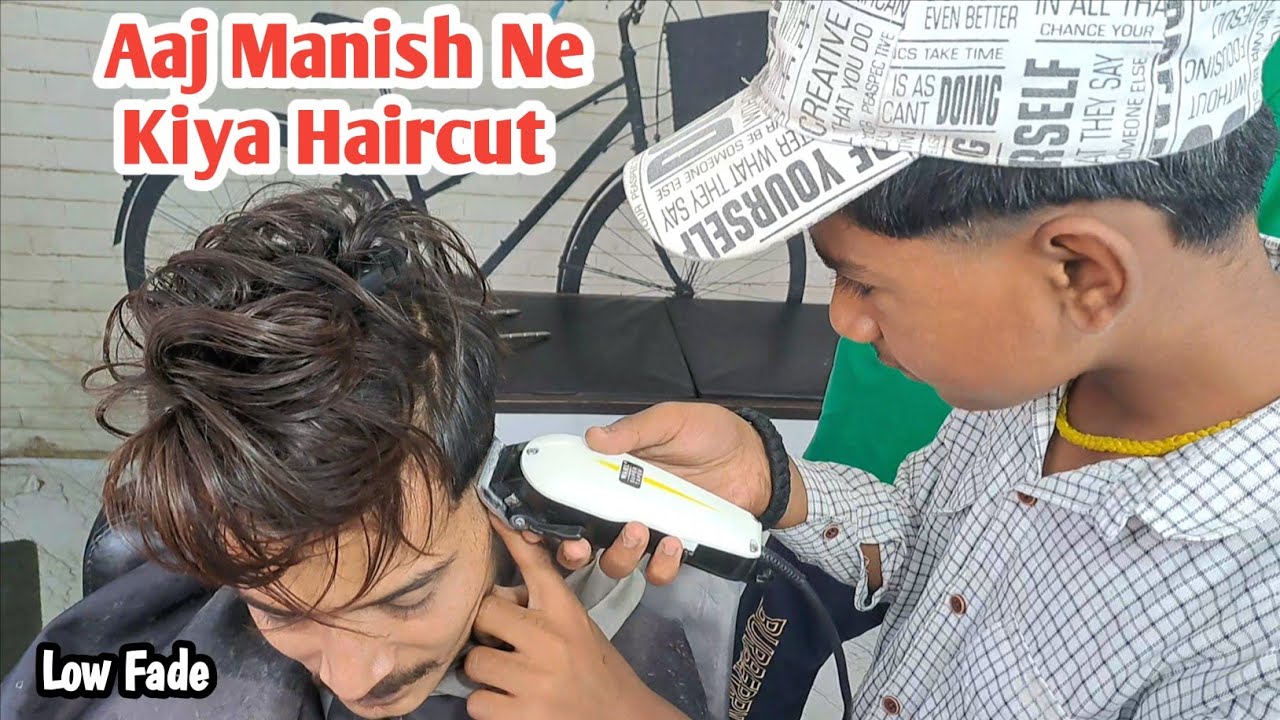 Aaj Manish Ne Kiya Haircut | Bhout He Mast 🔥 | Sahil Barber Vlogs - YouTube