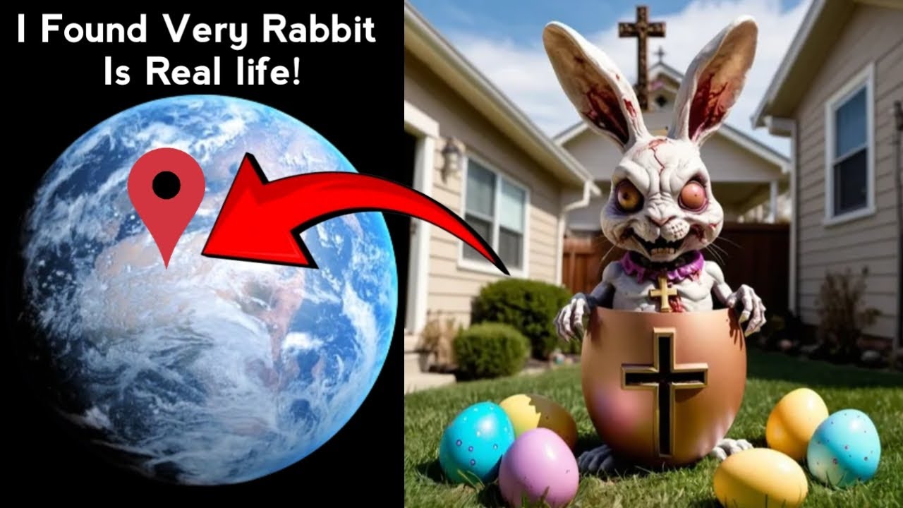 I Found Very Creepy Rabbit Is Real🐰😱 on google maps and google earth 🌎 ...