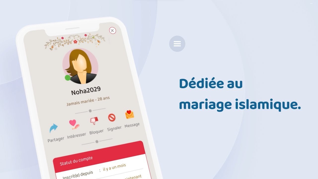 Mawada : Application de Mariage Islamique - YouTube