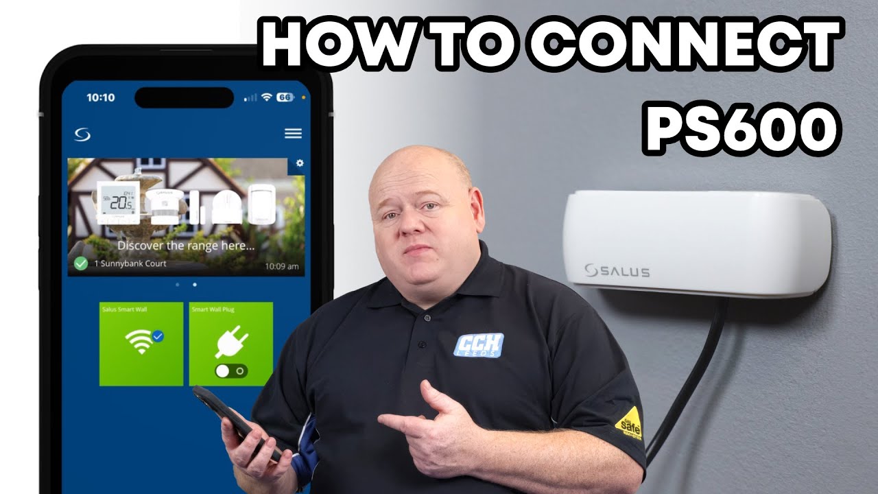How To Connect Salus PS600 Smart Pipe Sensor ( Smart Home ) - YouTube