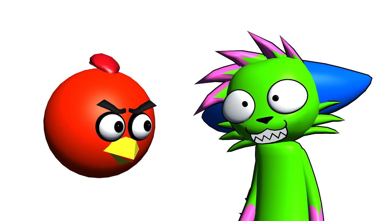 ANGRY BIRDS vs. KEVIN ♫ in a 3D animated Fight mashup FunVideoTV ...