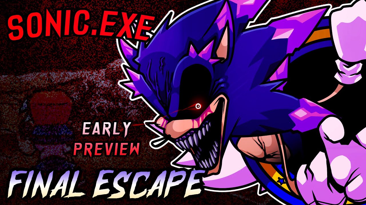 Sonic.EXE Final Escape Early Gameplay Preview - YouTube
