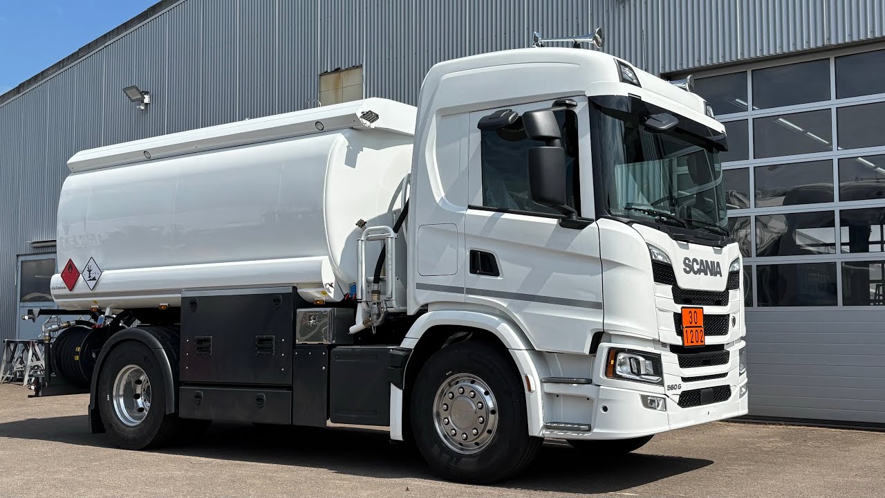 Scania G560 Tankfahrzeug Esterer #scania #truck - YouTube
