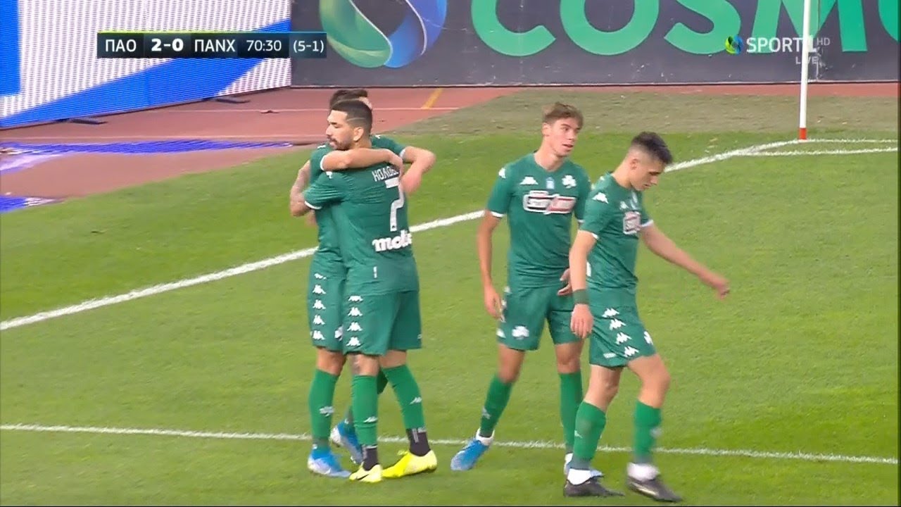 ⚽️ Παναθηναϊκός - Παναχαϊκή 2-0 (HL) (5η Φάση κυπέλλου Ελλάδας 2ος αγ ...