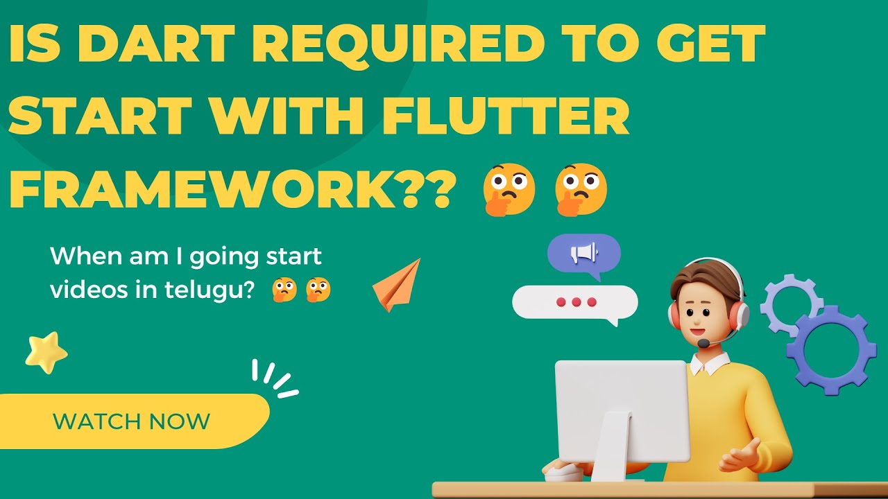 Why Dart is required for getting started with Flutter Framework?? - YouTube