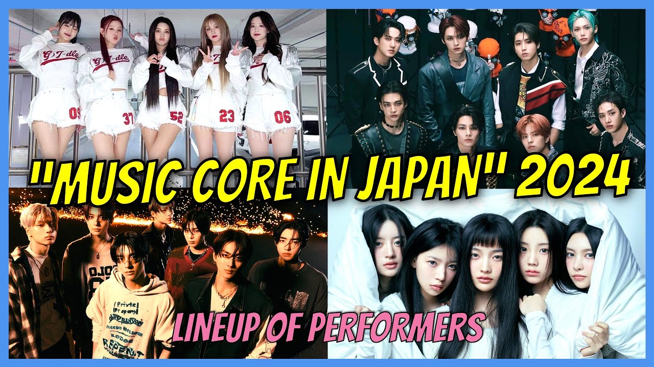 Music Core In Japan Lineup of Performers - YouTube