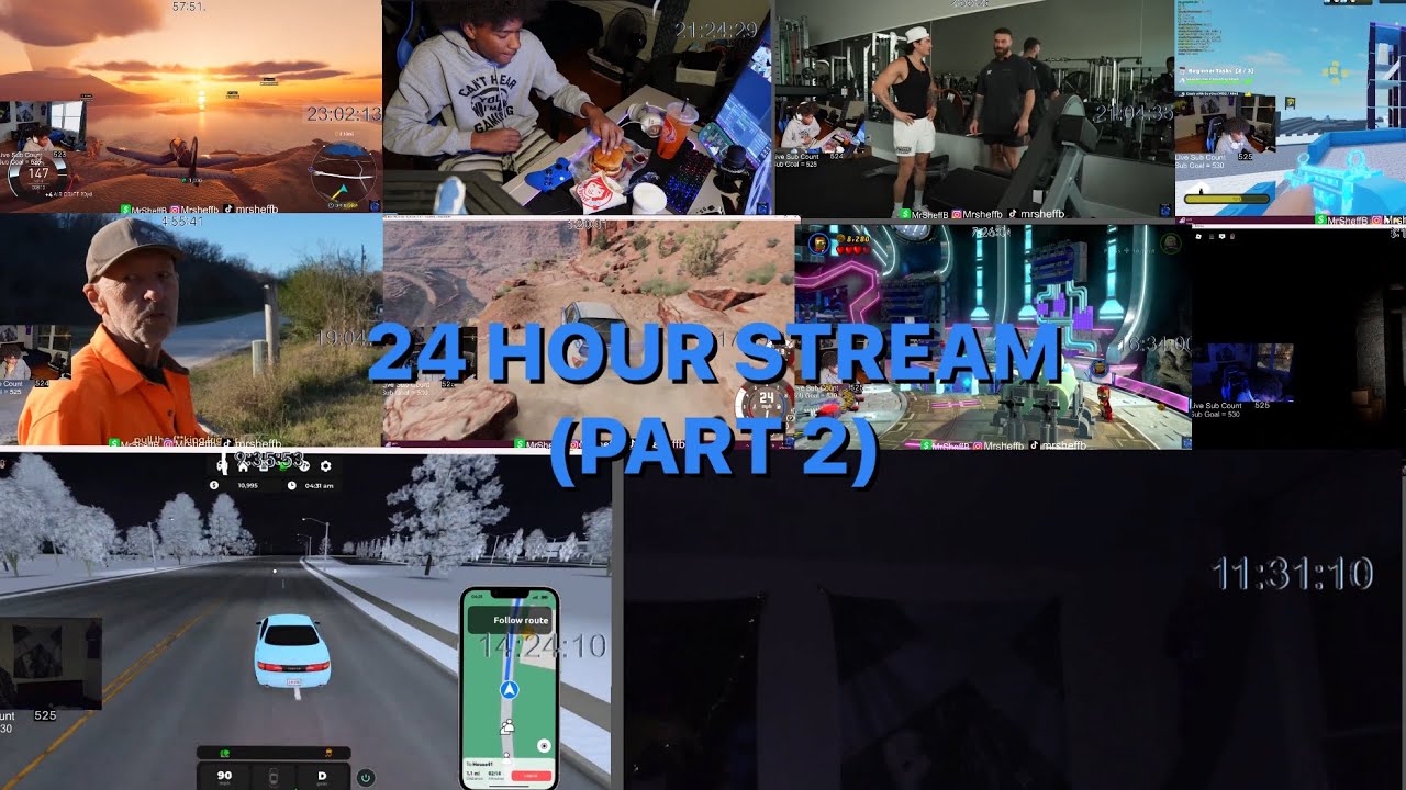 🔴*LIVE* 24 hour Stream PART 2 - YouTube