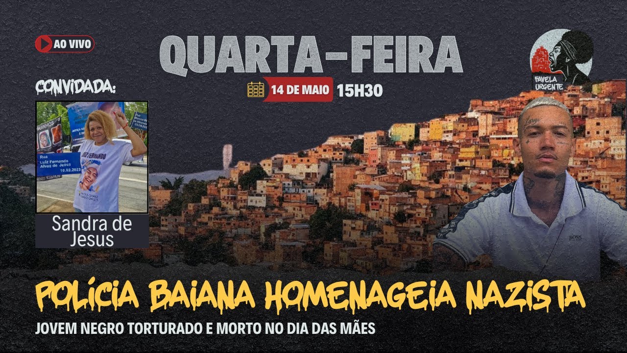 Favela Urgente com Thiago Torres (Chavoso da USP) AO VIVO 14/05 às ...