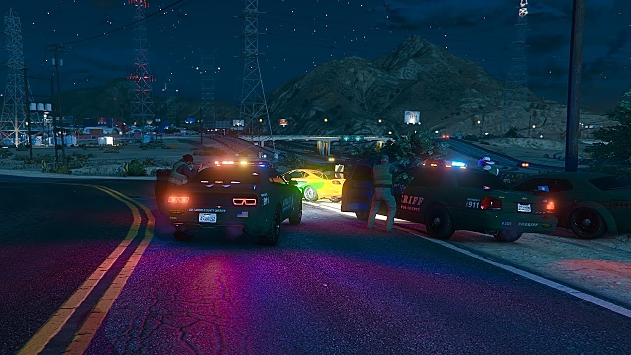 Gta 5 BLRP Sheriff - YouTube