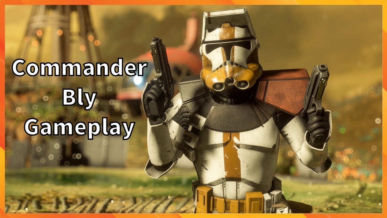 Commander Bly Gameplay Star Wars Battlefront 2 - YouTube