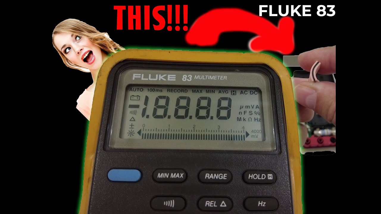 Fluke 83 Multimeter Tear Down! All Good Until This Happened! - YouTube
