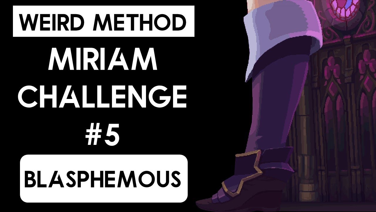 A weird way to do Miriam Challenge #5 - YouTube