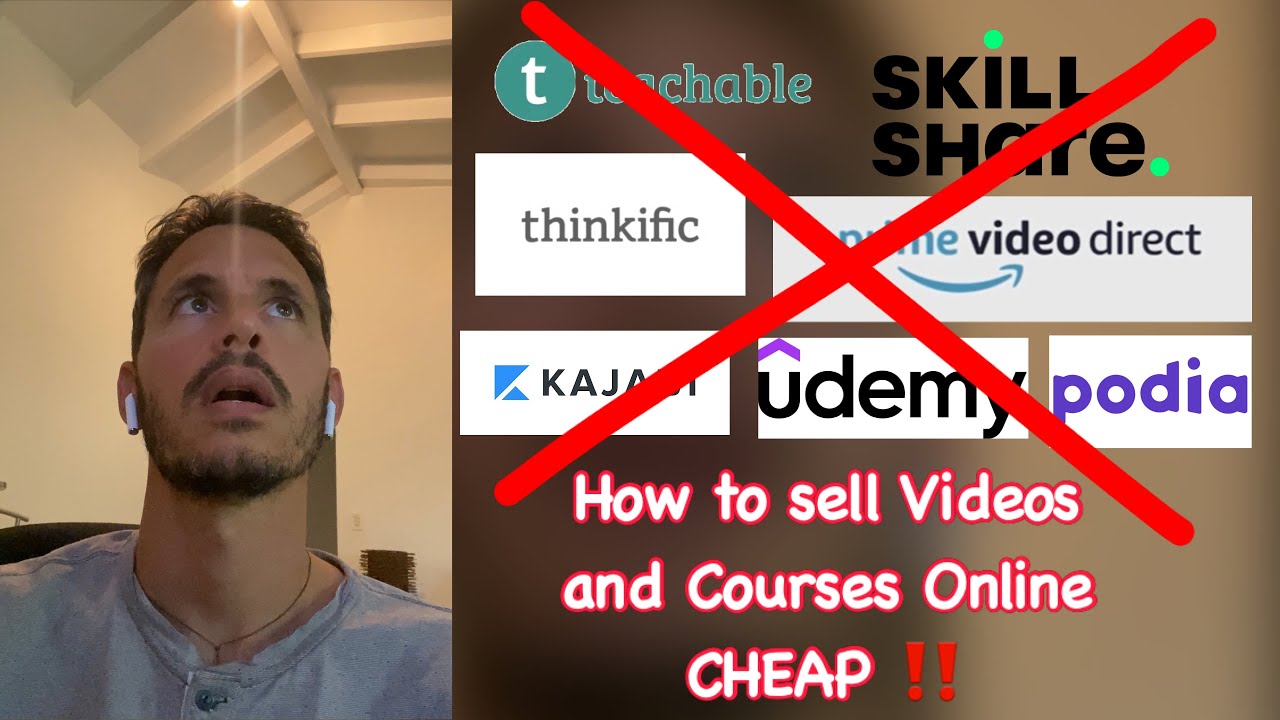 How to Sell Videos, Courses, and Tutorials Online CHEAP! - YouTube