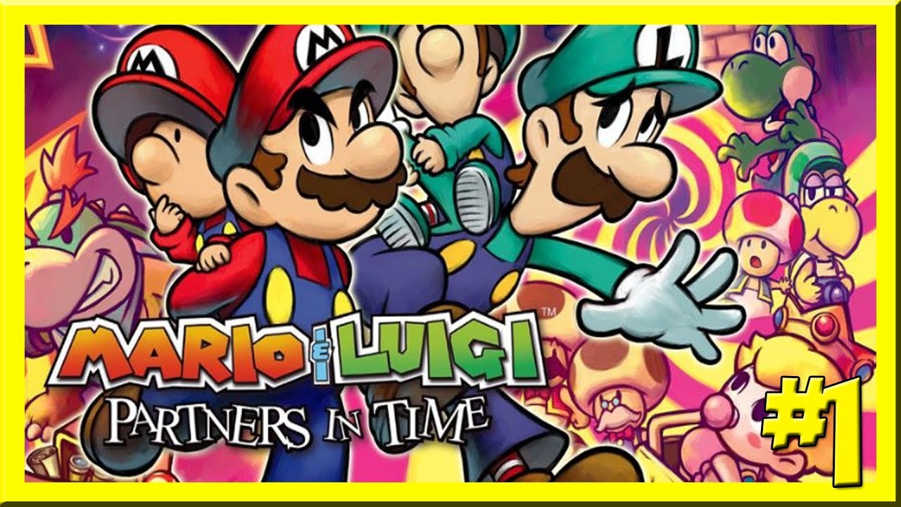 EL INICIO DE LA AVENTURA TEMPORAL - MARIO Y LUIGI COMPAÑEROS EN EL ...