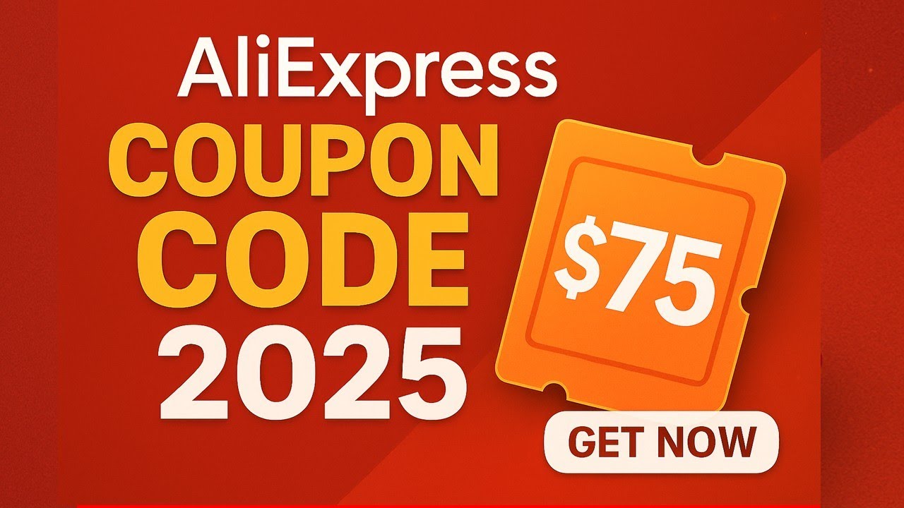 AliExpress Promo Code 2025 Save Up to $75 OFF Deals & Discounts - YouTube