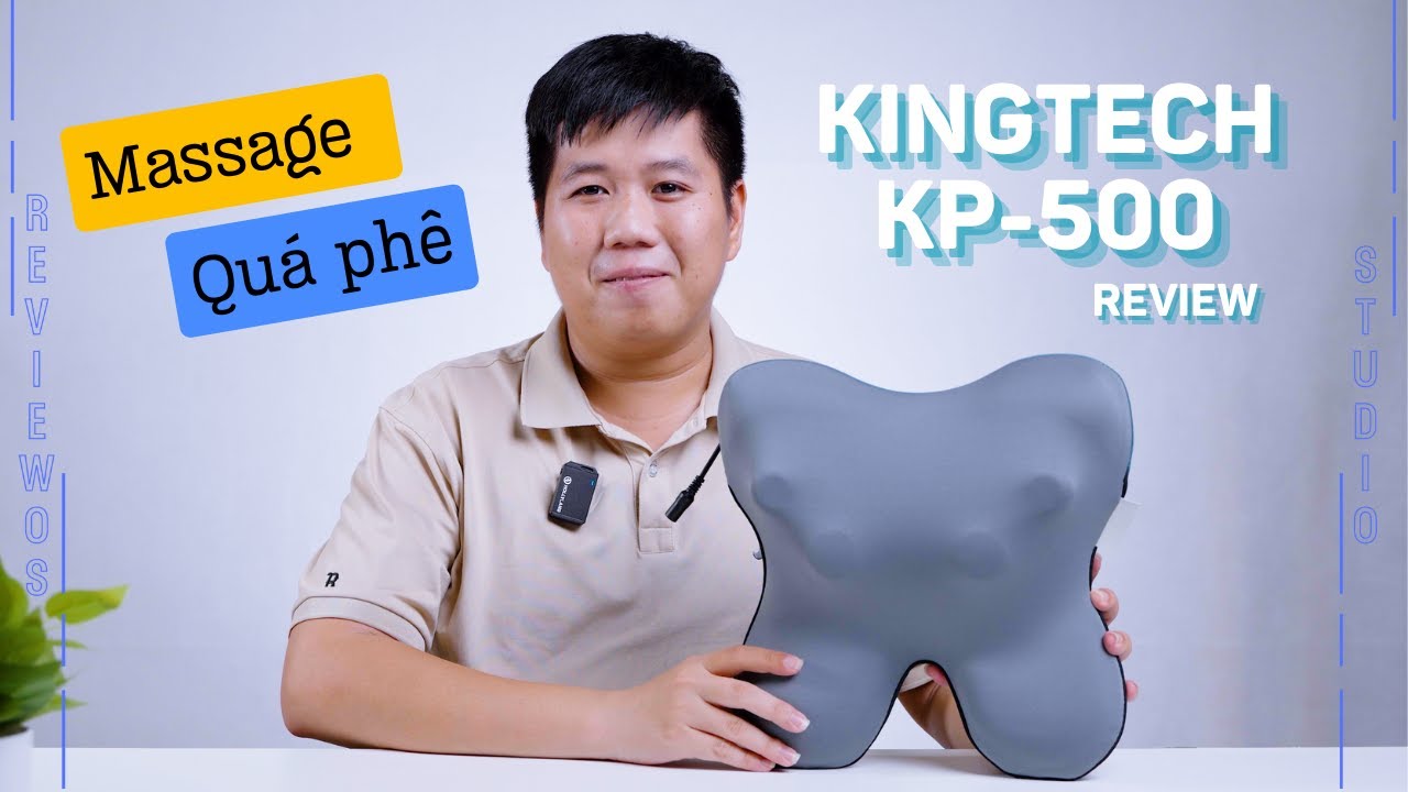 Đánh giá Gối massage KINGTECH KP-500: Có đáng giá tiền không? - YouTube