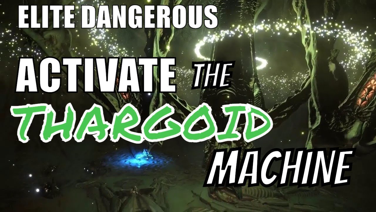 Elite Dangerous Activating the Thargoid base - YouTube