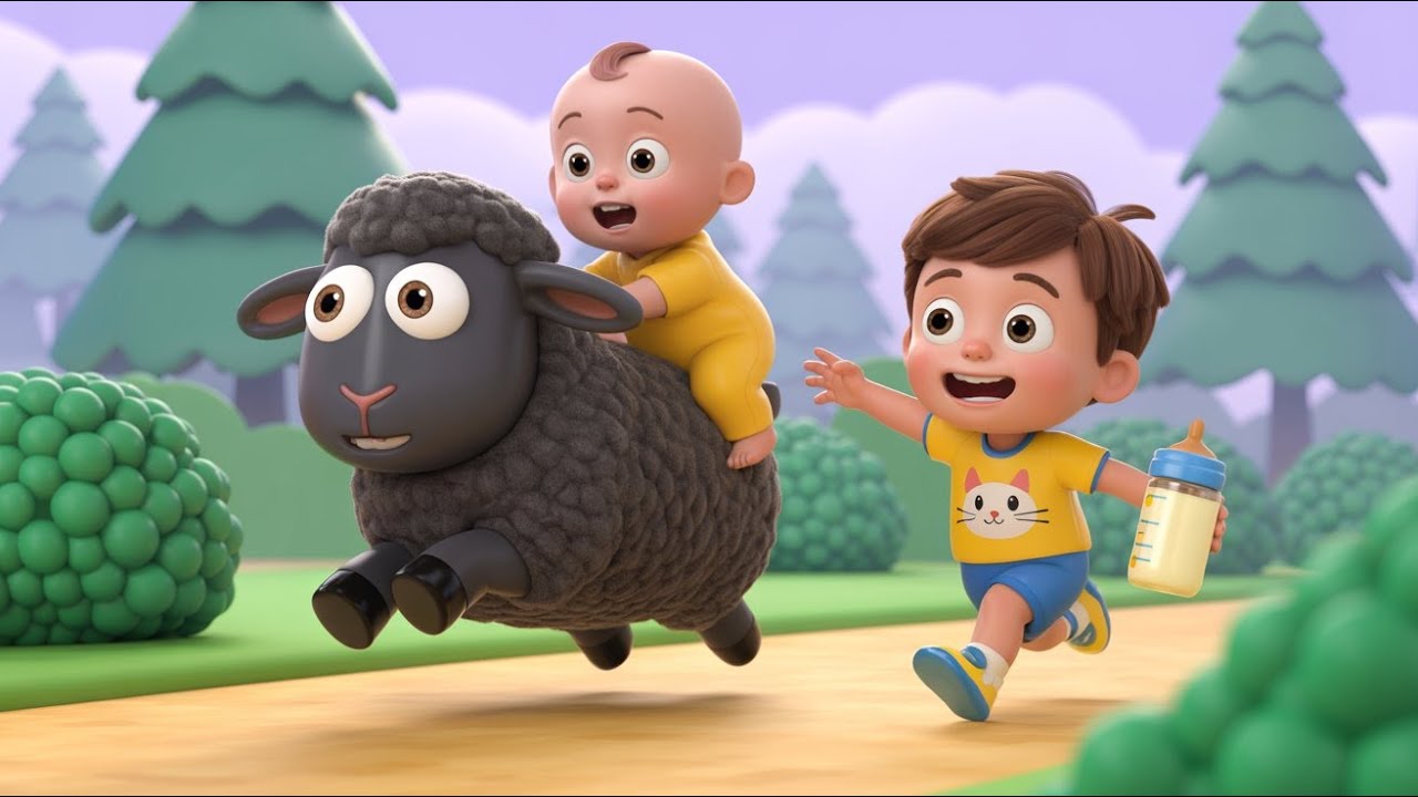BAA BAA BLACK SHEEP | NEWBORN BABY SONGS & NURSERY RHYMES - YouTube