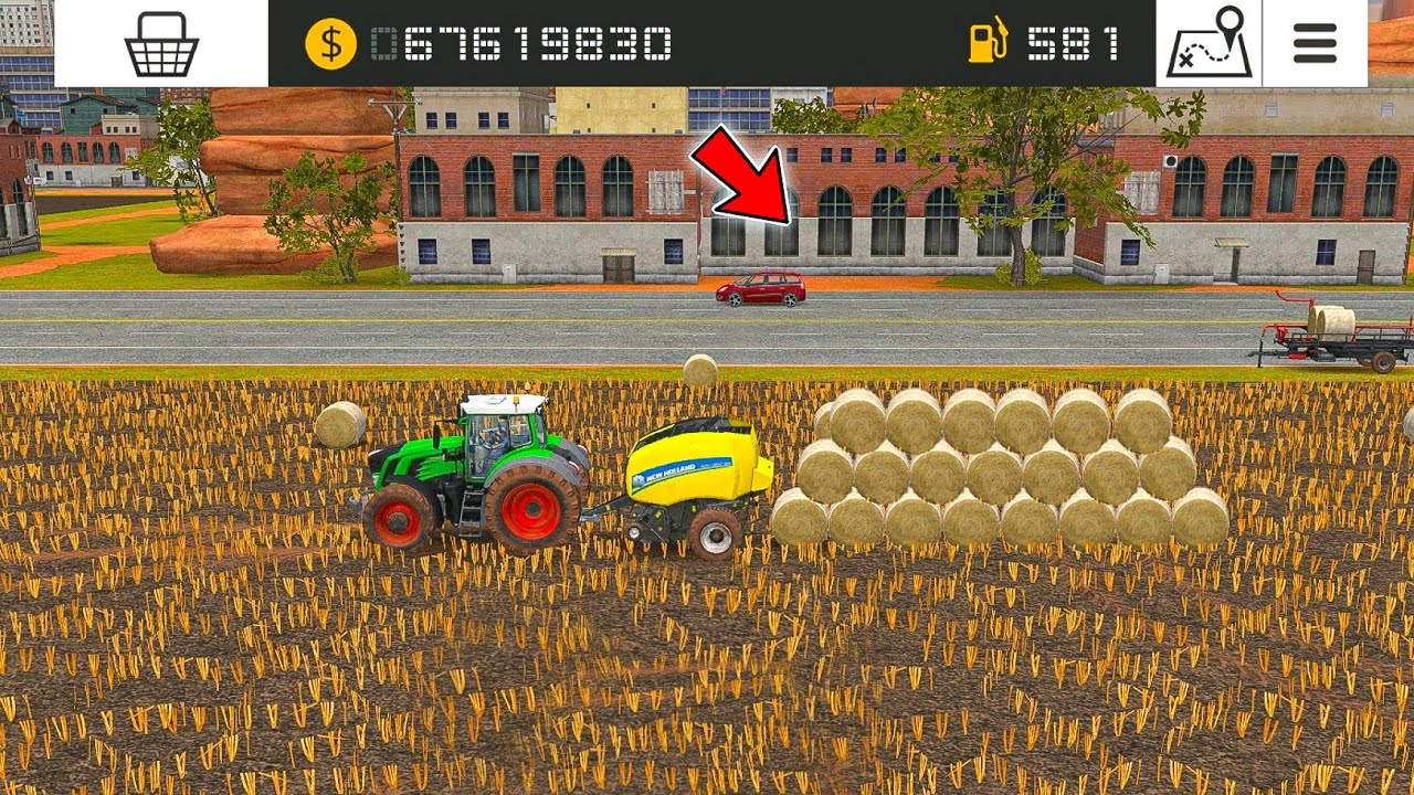 Make A Hay Rol & Cows Feeding, Make Animal Fertilizer In Fs 18 ...