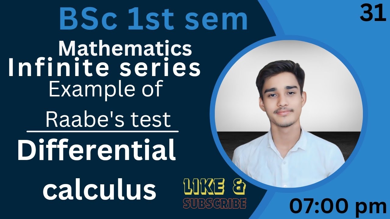 L31| BSc1st Semester MathematicsDifferential Calculus| Unit 1l Example ...