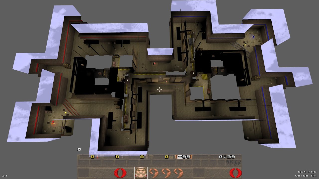 Netquake 3wave CTF 3v3 on Red Alert (ctf3m2) - YouTube