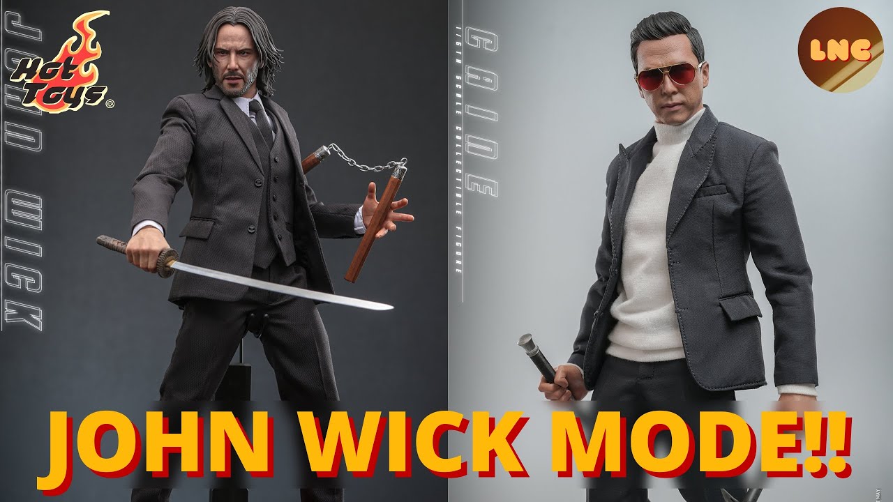 HOT TOYS GOING JOHN WICK MODE! - John Wick & Caine 1/6 Scale Figures ...