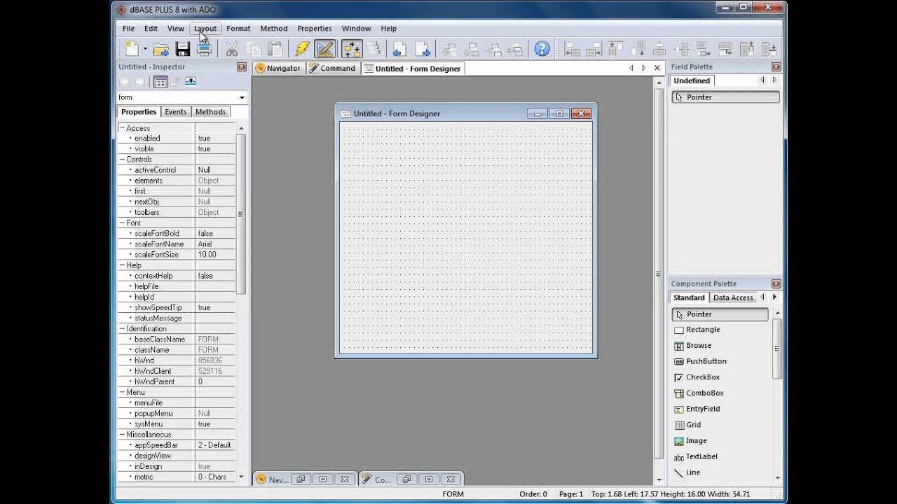 dBASE PLUS 8 - Modern Application Themes - YouTube