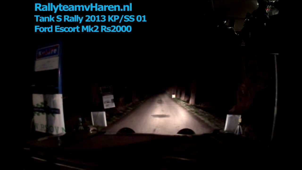 Onboard Escort MK2 RS2000 Jarno van Haren & Angelique Derks Tank S ...