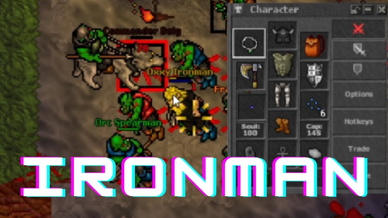 Tibia Ironman Ep 7 - Legendado - Borin, Commander Bolg, Yaga, and ...